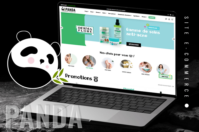 Panda - Vente de produits de beauté et de soins | Agence Web Tunisie OneTeam